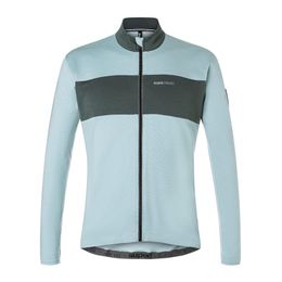 super.natural Fahrradtrikot "Gravier" in Hellblau | Gr.: M
