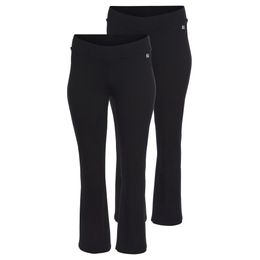 H.I.S. Leggings in schwarz | Gr.: 50