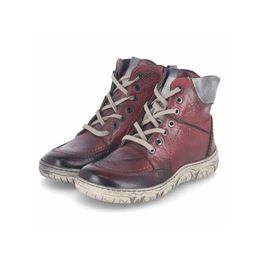 KRISBUT Schn&uuml;rstiefel in rot | Gr.: 39