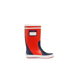 Aigle Gummistiefel Lolly-Pop Label in ROUGE/INDIGO/BLANC in ROUGE/INDIGO/BLANC | Gr.: 26