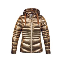 Dolomite W CORVARA SATIN HOOD JACKET in Braun | Gr.: XL