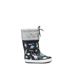 Aigle Gummistiefel Giboulee Space in dunkelbalu bunt-kombi in dunkelbalu bunt-kombi | Gr.: 24