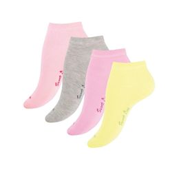 Cotton Prime Socks 'Sport Line' female Yellow, Grey, Pink size 35-38