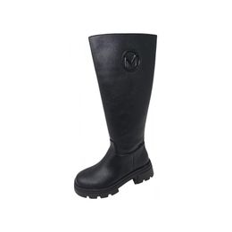 Mexx Langschaftstiefel Sela Roller in Schwarz | Gr.: 39