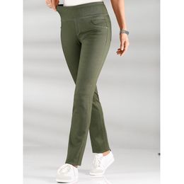 WITT WEIDEN Schlupfhose in khaki | Gr.: 19