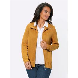 WITT WEIDEN Strickjacke in maisgelb | Gr.: 40