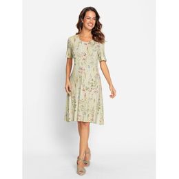 WITT WEIDEN Jersey-Kleid in pistazie-bedruckt | Gr.: 42