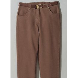 WITT WEIDEN Jeans in schokobraun | Gr.: 19