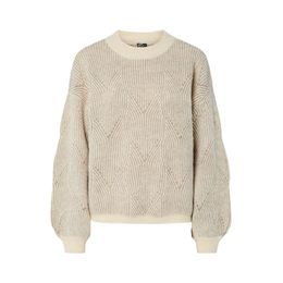 Pieces Pullover 'PCJENNA' Damen Größe S hellgrau
