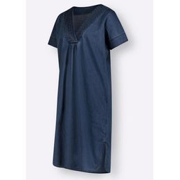 WITT WEIDEN Kleid in blue-stone-washed | Gr.: 46