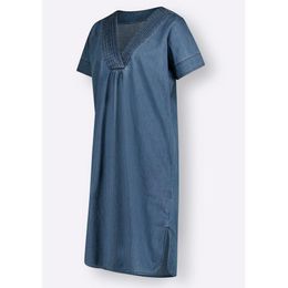WITT WEIDEN Kleid in blue-bleached | Gr.: 38