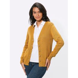WITT WEIDEN Strickjacke in maisgelb | Gr.: 40