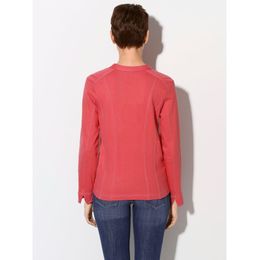 WITT WEIDEN Shirtjacke in korallenrot | Gr.: 44
