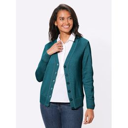 WITT WEIDEN Strickjacke in petrol | Gr.: 36