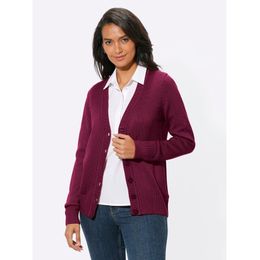 WITT WEIDEN Strickjacke in fuchsia | Gr.: 42