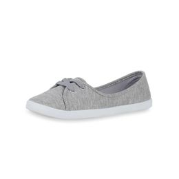 VAN HILL Sportliche Ballerinas Alexandra in Hellgrau | Gr.: 40