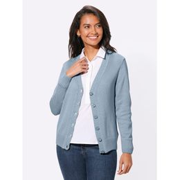 WITT WEIDEN Strickjacke in eisblau | Gr.: 42