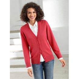 WITT WEIDEN Strickjacke in korallenrot | Gr.: 40