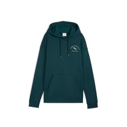 Puma Class Relaxed Hoodie in Grün | Gr.: L