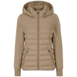 Covered Hybridjacke Sophia3 L60366CO in Taupe | Gr.: L