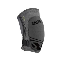 iXS FLOW ZIP KNEE GUARD in Steingrau | Gr.: M
