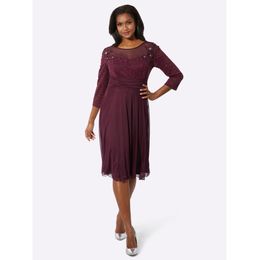 WITT WEIDEN Cocktailkleid in burgund | Gr.: 44