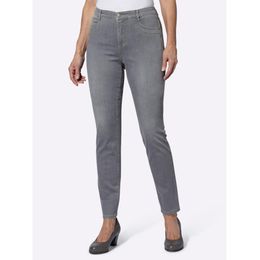 WITT WEIDEN 5-Pocket-Jeans in light grey-denim | Gr.: 36