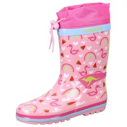 Kangaroos Gummistiefel in daisy pink/flamingo | Gr.: 28