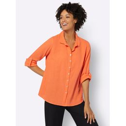 WITT WEIDEN Hemdbluse in orange | Gr.: 48