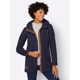 WITT WEIDEN Fleece-Jacke in marine | Gr.: 48
