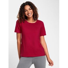 WITT WEIDEN Kurzarm-Shirt in rot | Gr.: 38