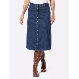 WITT WEIDEN Jeans-Rock in blue-stone-washed | Gr.: 19