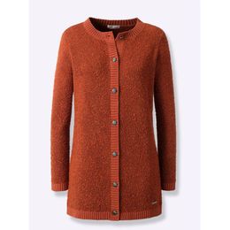 WITT WEIDEN Strickjacke in rostrot | Gr.: 46