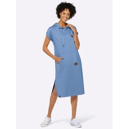 WITT WEIDEN Jerseykleid in mittelblau | Gr.: 36