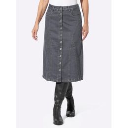 WITT WEIDEN Jeans-Rock in grey-denim | Gr.: 22