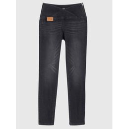 WITT WEIDEN Stretch-Jeans in black denim | Gr.: 36