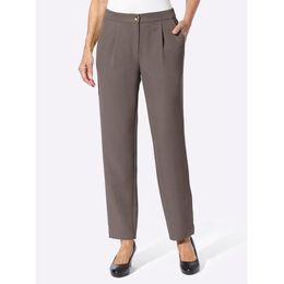 WITT WEIDEN Stretch-Hose in dunkeltaupe | Gr.: 19
