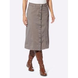 WITT WEIDEN Jeans-Rock in taupe | Gr.: 21