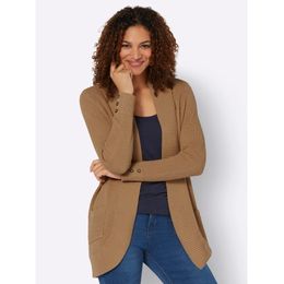 WITT WEIDEN Strickjacke in camel | Gr.: 36