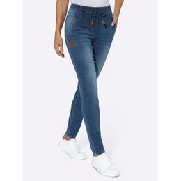 WITT WEIDEN Jeans in blue-stone-washed | Gr.: 46