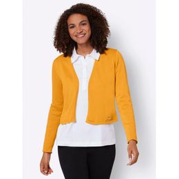 WITT WEIDEN Strickbolero in ocker | Gr.: 42