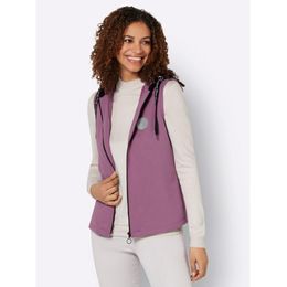 WITT WEIDEN Sweatweste in violett | Gr.: 44