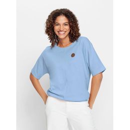 WITT WEIDEN Kurzarm-Shirt in eisblau | Gr.: 36