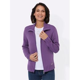 WITT WEIDEN Strickjacke in lila | Gr.: 48