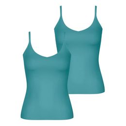 Sloggi Spaghettitop ZERO Feel 2.0 Spaghetti Top in QUIET TURQUOISE | Gr.: S