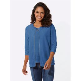 WITT WEIDEN Shirt-Set in mittelblau | Gr.: 42