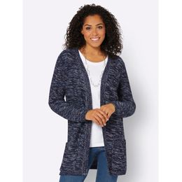 WITT WEIDEN Strickjacke in marine-meliert | Gr.: 40