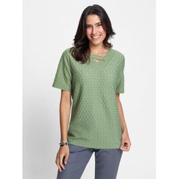 WITT WEIDEN Shirt in eucalyptus | Gr.: 36