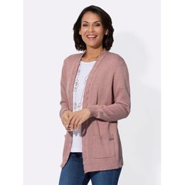 WITT WEIDEN Strickjacke in rosenholz-ecru-meliert | Gr.: 36