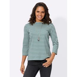 WITT WEIDEN Ringelshirt in jade | Gr.: 40